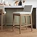 Amazon.com - Nathan James Gracie Modern Counter Height Bar Stool with ...