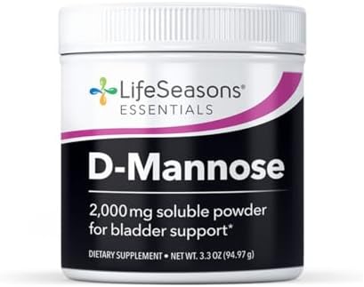 Amazon.com: LifeSeasons D-Mannose Powder - Fast-Acting UTI Relief ...