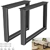 Amazon.com: Y-CFHFC Metal Table Legs 16'' Hight 17.7'' Wide Heavy Duty ...