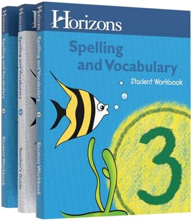 Horizons 3rd Grade Spelling & Vocabulary Complete Set: Alpha and Omega ...