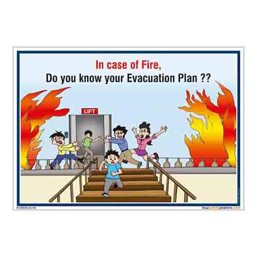 buysafetyposters.com - Do U Know Emergency Exits? Poster In English ...