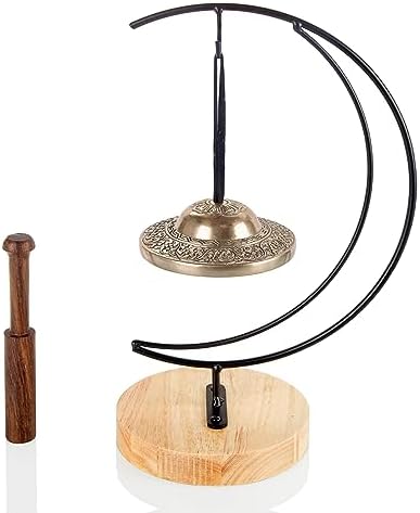 Amazon.com: ZenBless 3.5" Auspicious Clouds Large Tingsha Table Chime ...