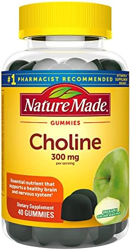 Amazon.com: Nature Made Choline Supplements, Supports Liver Health ...