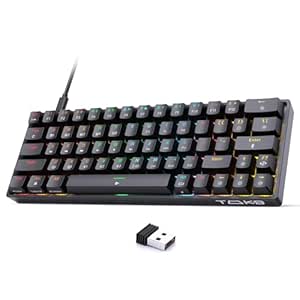Amazon.in: Buy TMKB T63 Wireless 60% Mechanical Gaming Keyboard, Triple ...