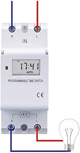 Amazon.co.jp: Programmable THC15 AC220/230/240V 30A Digital Power Timer ...