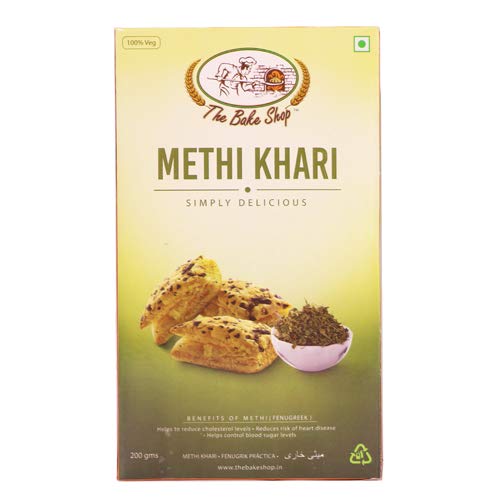 The Bake Shop Methi Khari, 200g : Amazon.in: Grocery & Gourmet Foods