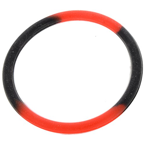 Black Red Rubber Bracelet Friendship Bands : Amazon.in: Jewellery