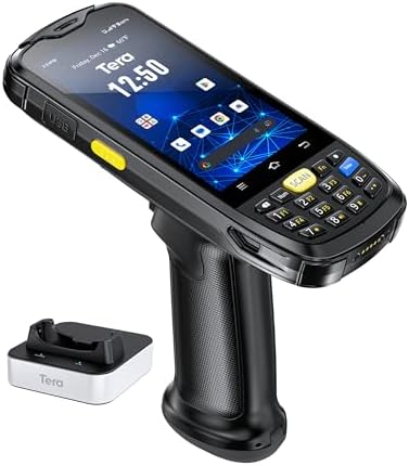 Tera Android Barcode Scanner Mobile Computer with Charging Cradle ...