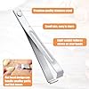 2pcs Fish Bone Tweezers, Stainless Steel Garlic Tongs Peeling Clips ...