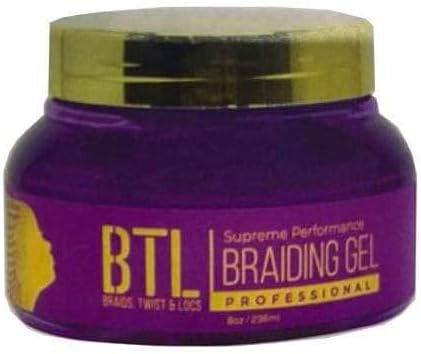 Amazon.com : BTL Braiding Gel Supreme 72 Oz Bulk Super Size Jar ...
