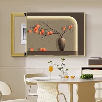 Amazon.com: Minglez Sliding Electrical Panel Cover Plate for Home Decor ...