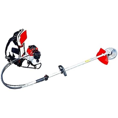 Amazon | ビーバー 背負式 エンジン 刈払機 トリガーレバー 可変式棹 排気量41.5cc 山田機械工業 L467Z-K3W [41.5cc] | 草刈機・刈払機