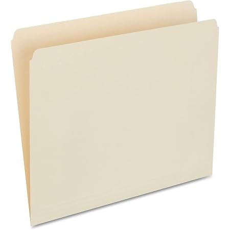 Amazon.com : Universal UNV12110EE File Folders, Straight Cut, One-Ply ...