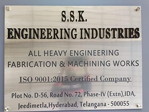 Nutcase Office Name Plate Design with Company Logo - Company Name Plate ...