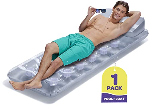 Best Pool Floats For Adults, Deluxe Inflatable Pool Lounger!