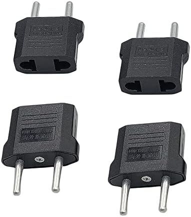Amazon.com: Komitasui European Travel Plug, American USA to European ...