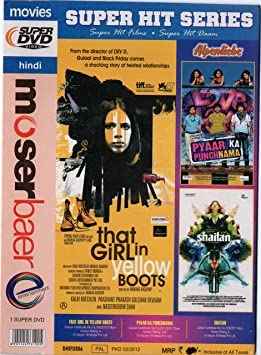 That Girl in Yellow Boots / Pyaar Ka Punchnama / Shaitan DVD [3 in 1 ...