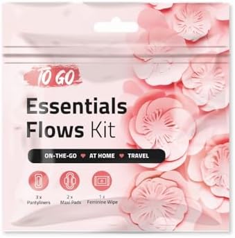 Amazon.com: Disposable Essential Flows Period Kit for Girls and Teens ...