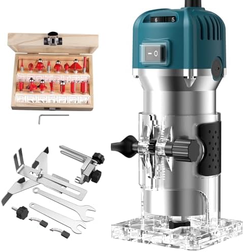 CtopoGo Compact Wood Palm Router Tool Hand Edge Trimmer Woodworking ...