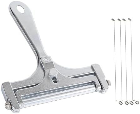 Amazon.com: Zulay Kitchen Stainless Steel Wire Cheese Slicer ...