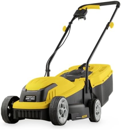 POWERPLUS POWEG62203-1000 W Electric Lawn Mower - 320 mm Diameter ...