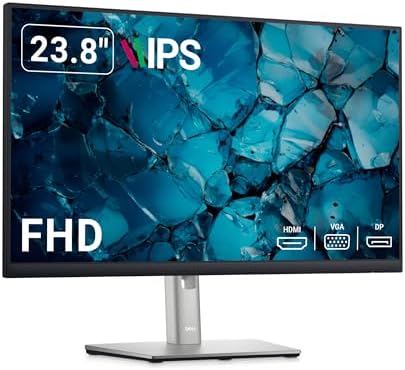 Dell 24 Monitor - P2422H - Full HD 1080p, IPS Technology, ComfortView ...