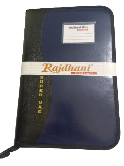 Rajdhani Files Document and Certificates Holder Cum Chain File Bag 20 ...