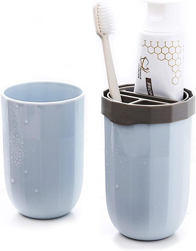 Amazon.com: Heyoung Portable Travel Toothbrush Case,3 in 1 Toothpaste ...