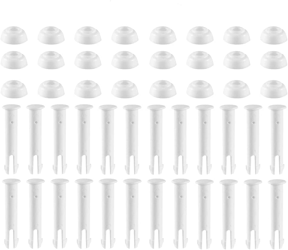 RASHION 24 Pack Plastic Pool Joint Pins, Plastic Pool Joint Pins and ...