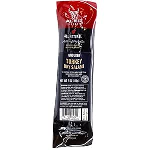 Amazon.com: Authentic Turkey Dry Salami Alef 7 oz : Grocery & Gourmet Food