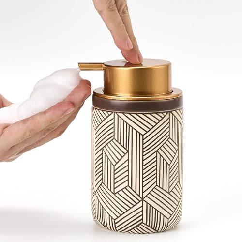 Amazon.com: Cute Owl Ceramic Hand Soap Dispenser with Easy-Press Pump ...