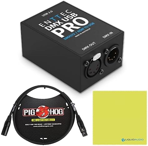 Amazon.com: Enttec DMX USB PRO 70304 RDM Lighting Controller Interface ...