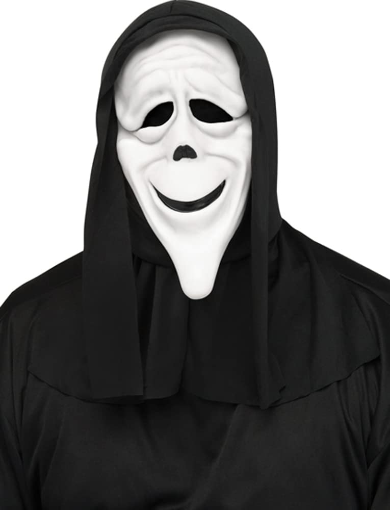 Funny Halloween Scary Movie Stoned Ghost Face Mask : Amazon.co.uk: Toys ...