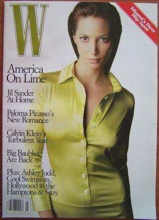 W Magazine January 1996 Volume 25 Issue 1 Happy New Year, Miami's Hip ...