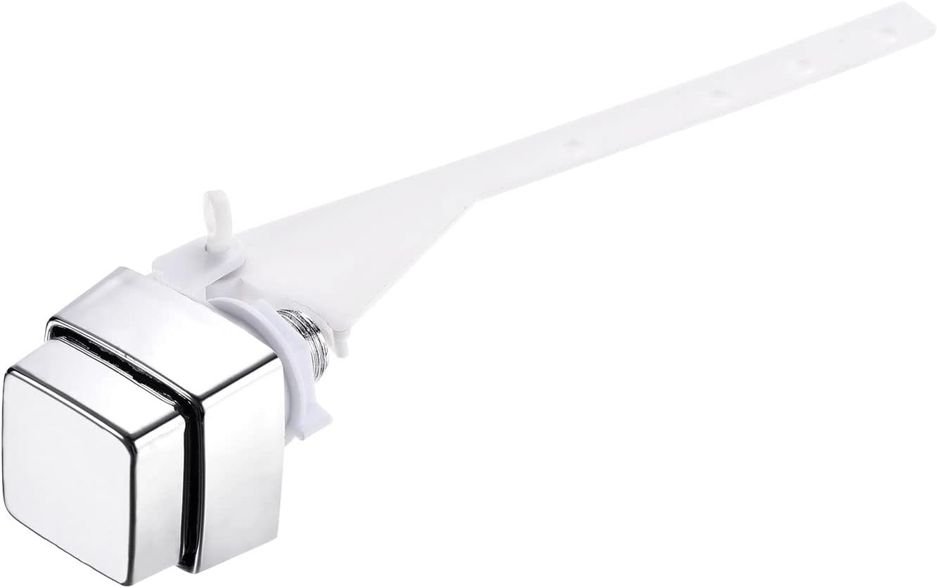 uxcell Toilet Flush Lever Handle, Push Button Toilet Tank Handle ...