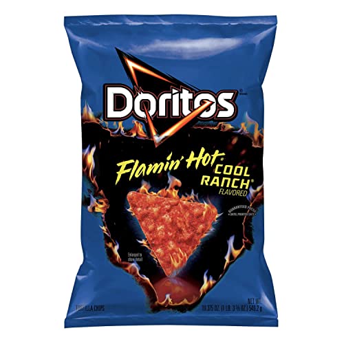 Snapklik.com : Tortilla Chips Flamin Hot Cool Ranch Flavored 19.375 Oz ...