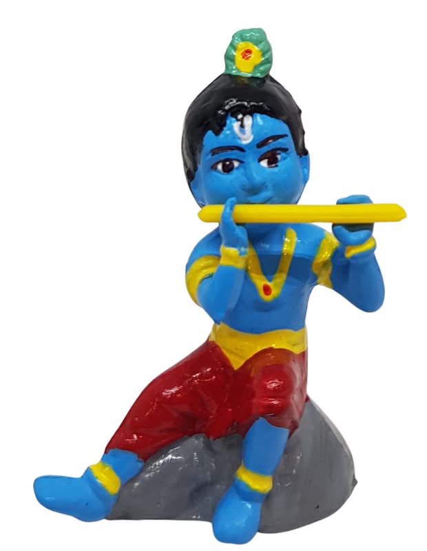 Buy Blessings PVC Sitting Basuri Krishna Online at Low Prices in India ...