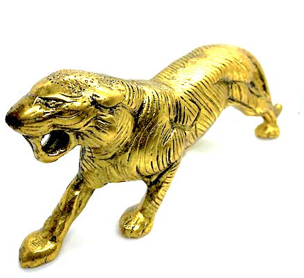 The Himalayan Collections HC Metallic Tiger Decorative Metal Show Piece ...