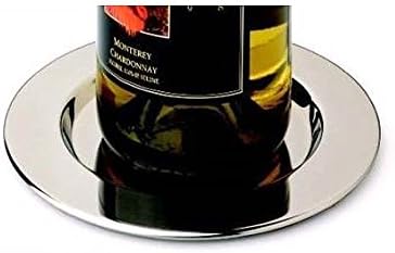 Amazon.com: Set of 20 Wine Bottle Coaster Smooth Stainless Steel ...