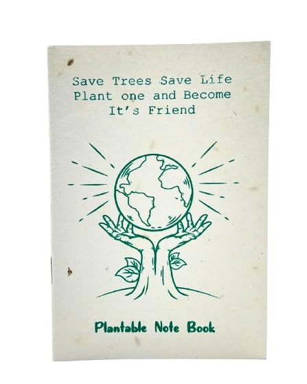 Esh Organics Earth-Loving Plantable Notebooks with Seeds Embedded in ...