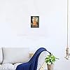 Dharvika Innovations Swami Samarth Photo Frame, Black, Sparkle Coated ...
