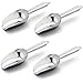 Amazon.com: Mini Scoop, E-far 3 Ounce Stainless Steel Kitchen Utility ...