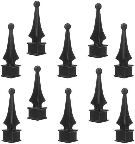 Amazon.com : 10pcs Metal Fence Finials, 3/4" Waterproof Aluminium Alloy ...