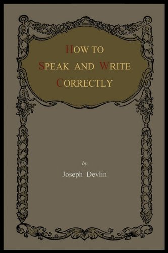 Buy How to Speak and Write Correctly Book Online at Low Prices in India ...