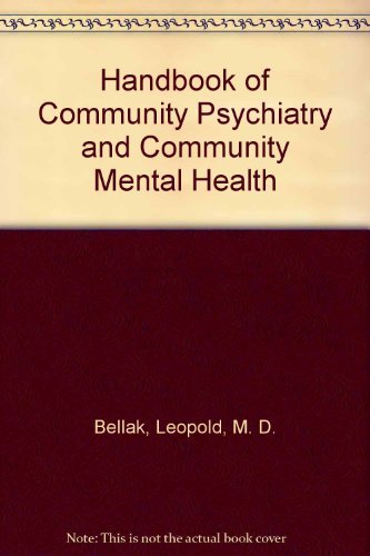 Amazon.co.jp: Handbook of Community Psychiatry and Community Mental ...
