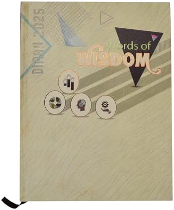 Cubic 2025 WISDOM Theme| Executive diary|B5 Size|Month Cut| Natural ...
