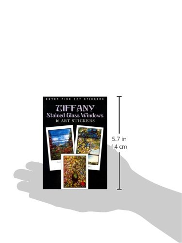 Snapklik.com : Dover Fine Art Stickers: Tiffany Stained Glass Windows ...