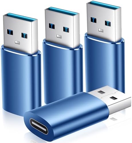 Amazon.com: Renmou 4Pack USB to USB C Adapter for Apple Watch Ultra ...