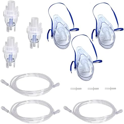 Amazon.com: 5pk Adult Oxygen Tracheostomy Collar Mask w/Swivel ...