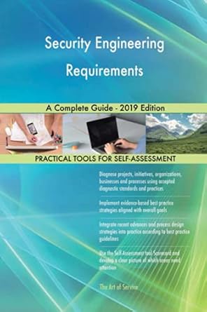 Buy Security engineering requirements A Complete Guide - 2019 Edition ...